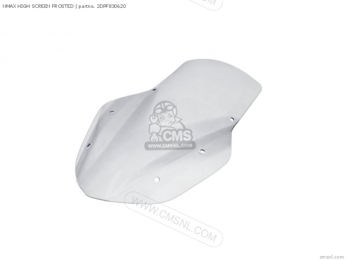 2DPF830620: NMAX HIGH SCREEN FROSTED Yamaha - buy the 2DP-F8306-20-00 ...