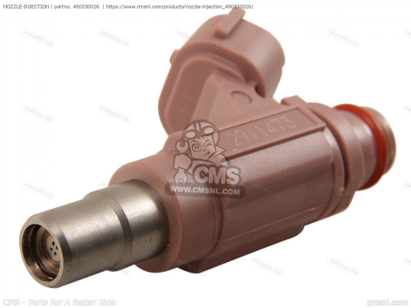 490330026: Nozzle-injection Kawasaki - buy the 49033-0026 at CMSNL