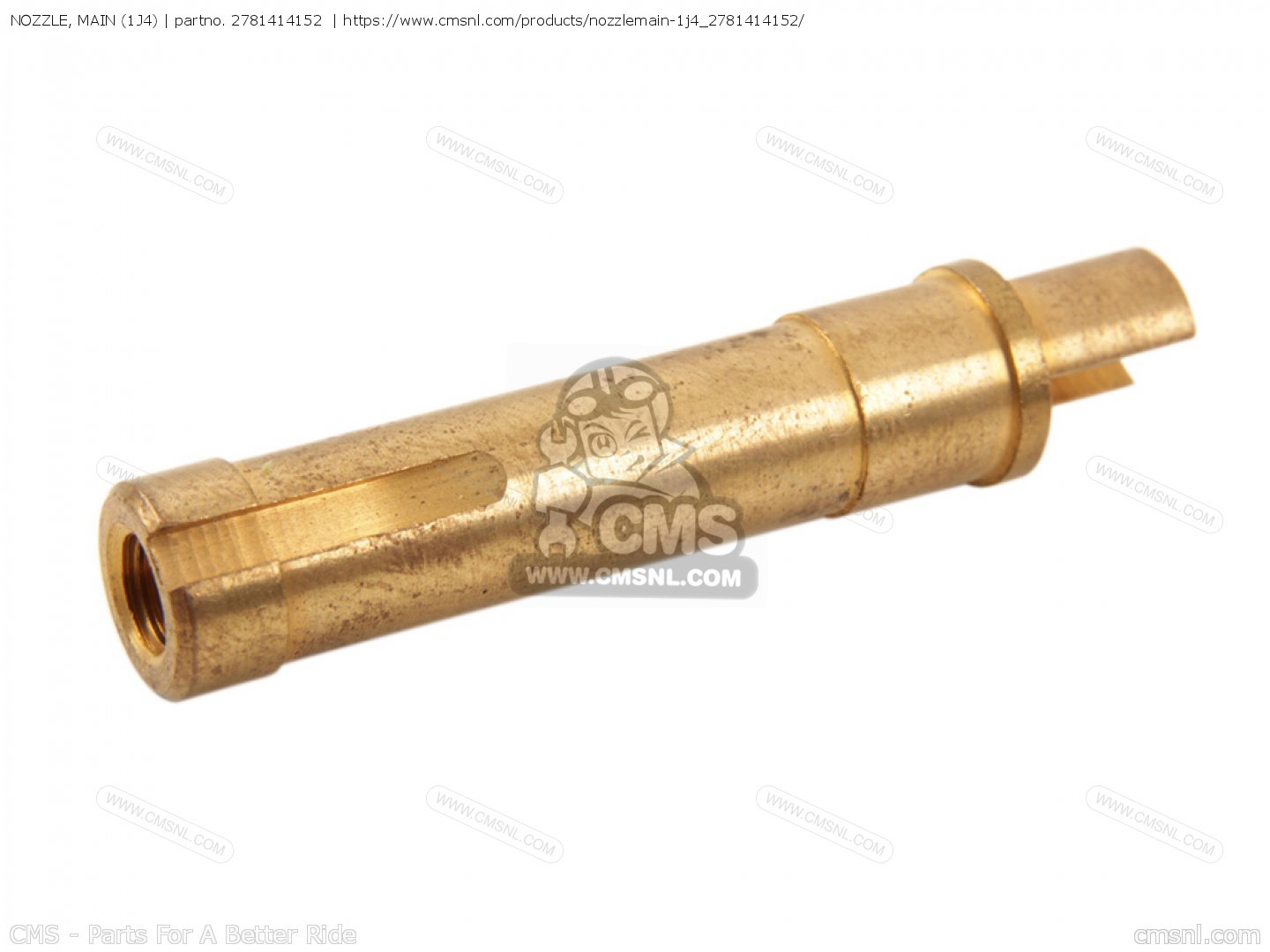 2781414152: Nozzle, Main (1j4) Yamaha - buy the 278-14141-52 at CMSNL