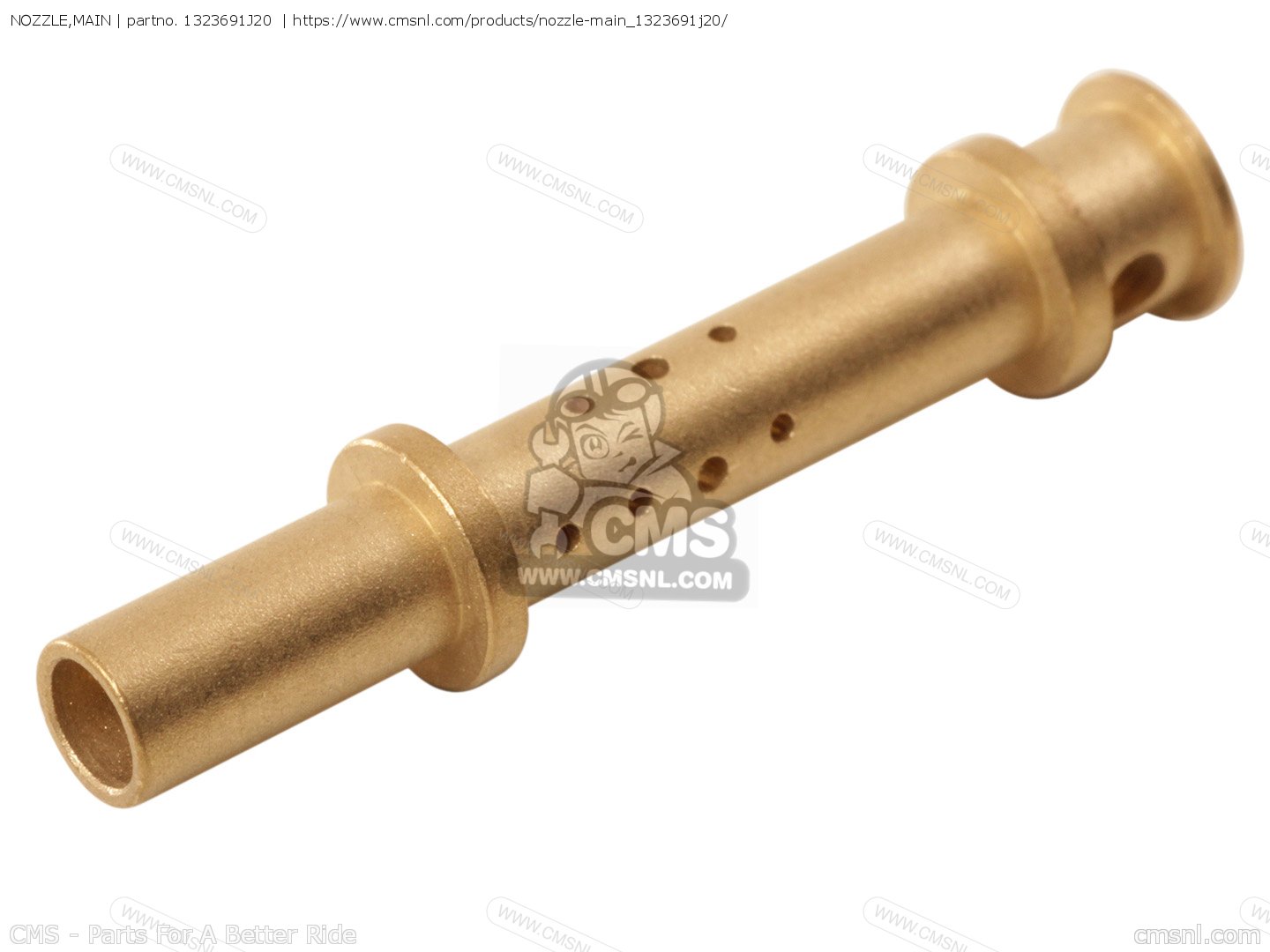 1323691J20: Nozzle,main Suzuki - buy the 13236-91J20 at CMSNL