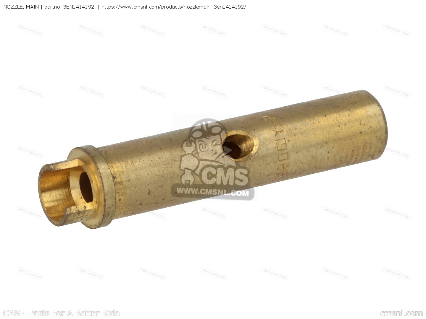 3EN1414192: Nozzle, Main Yamaha - buy the 3EN-14141-92-00 at CMSNL