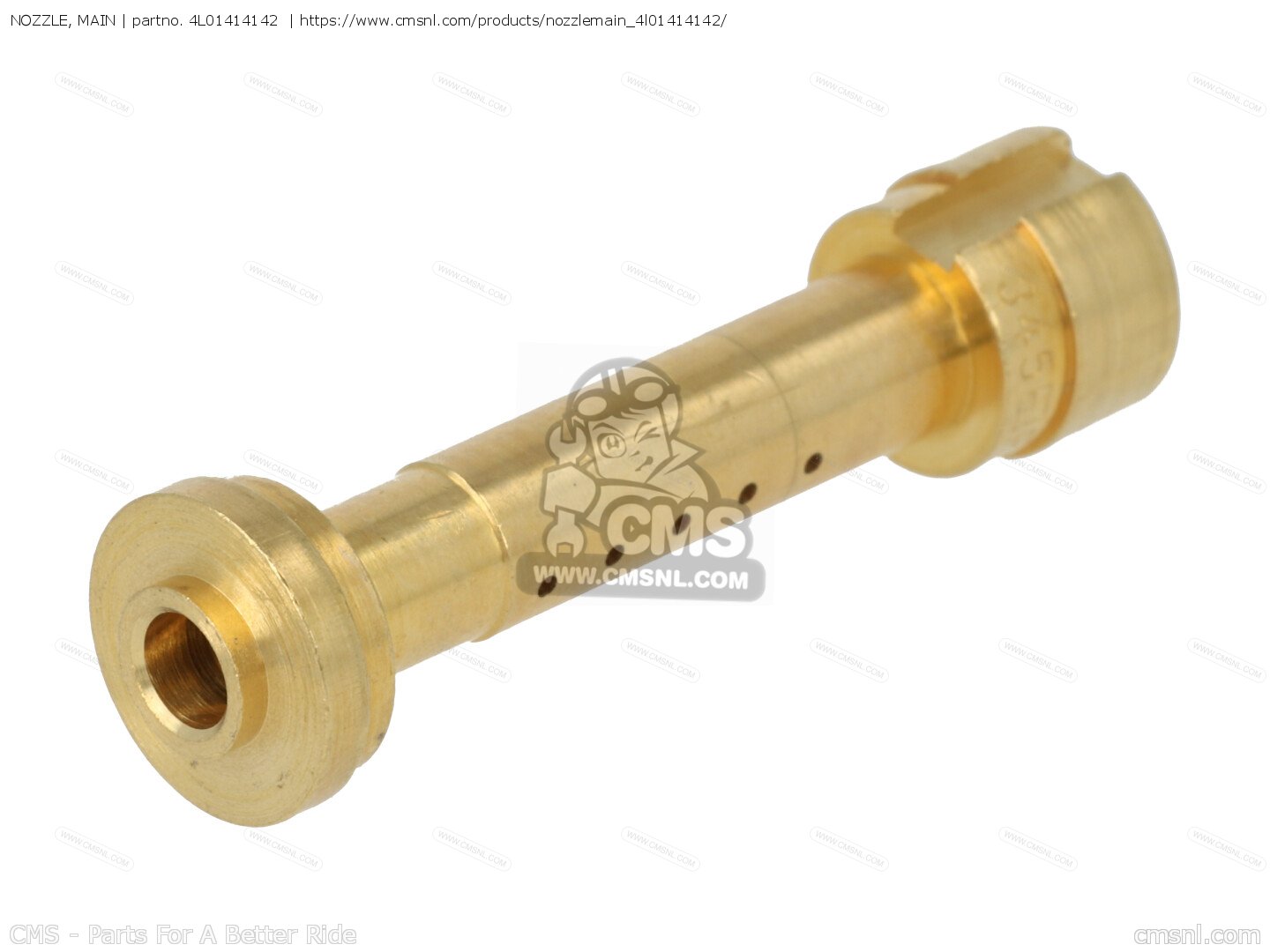 4L01414142: Nozzle, Main Yamaha - buy the 4L0-14141-42 at CMSNL