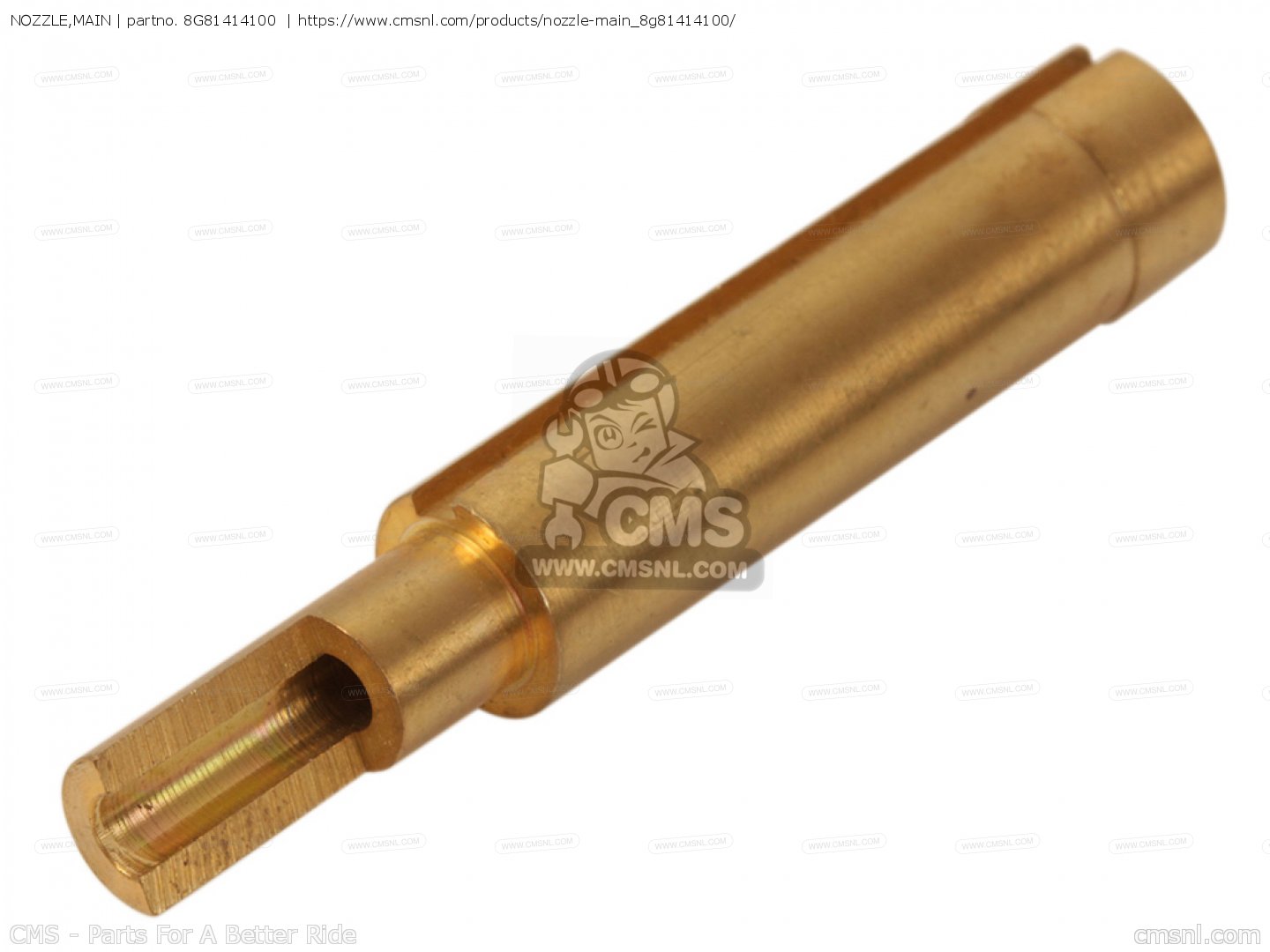 8G81414100: NOZZLE,MAIN Yamaha - buy the 8G8-14141-00-00 at CMSNL