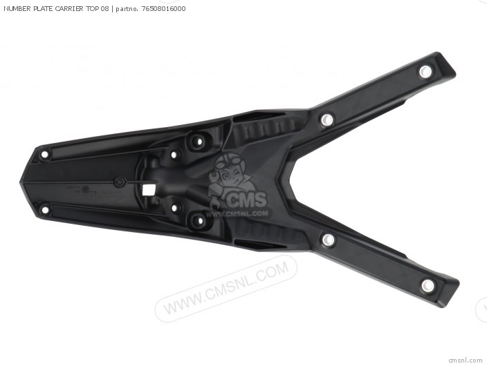 76508016000: NUMBER PLATE CARRIER TOP 08 KTM - buy the 76508016000 at CMSNL