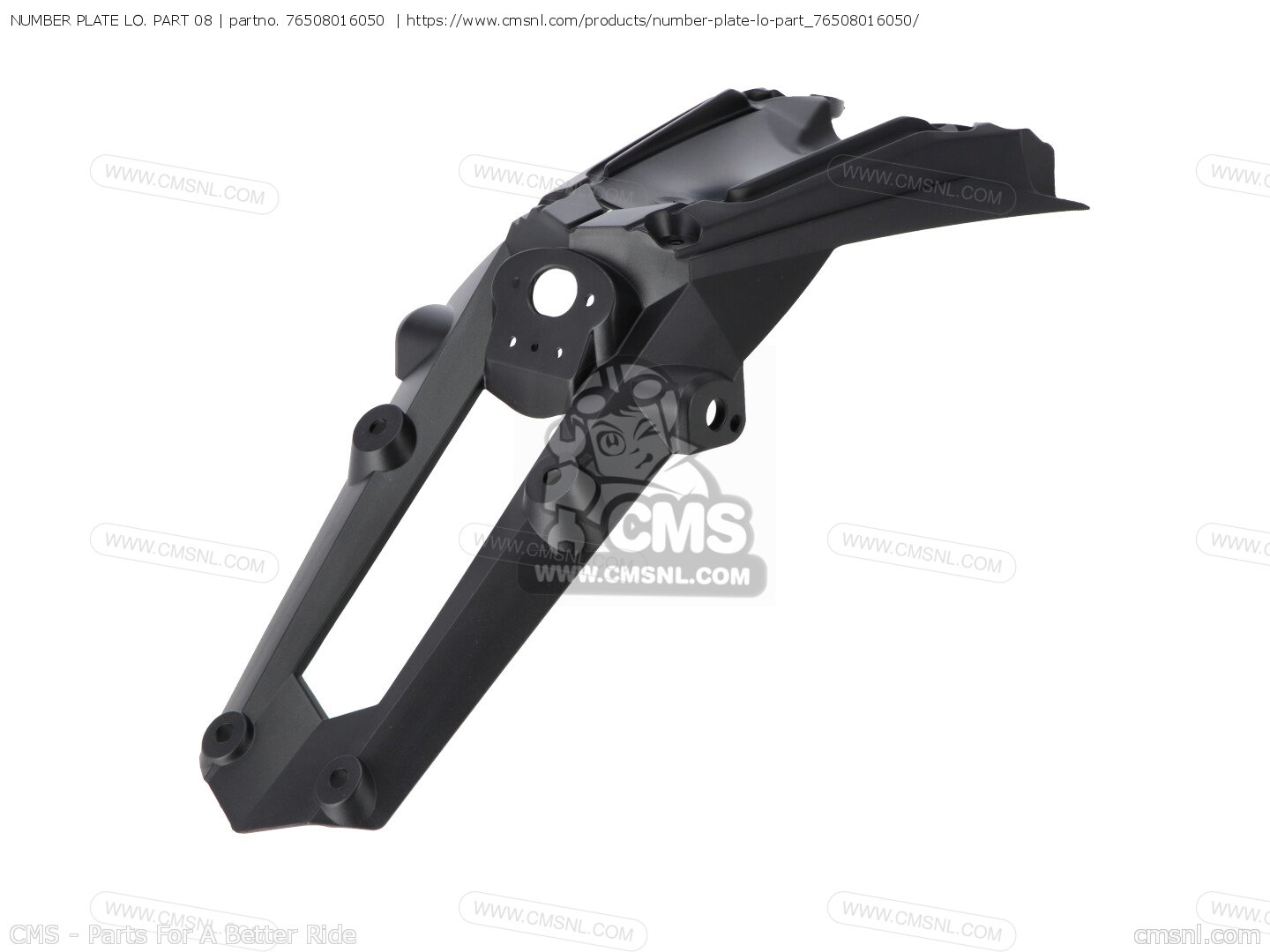 76508016050: NUMBER PLATE LO. PART 08 KTM - buy the 76508016050 at CMSNL