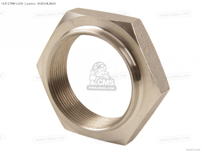 90201ML8600: Nut,27mm Lock Honda - buy the 90201-ML8-600 at CMSNL