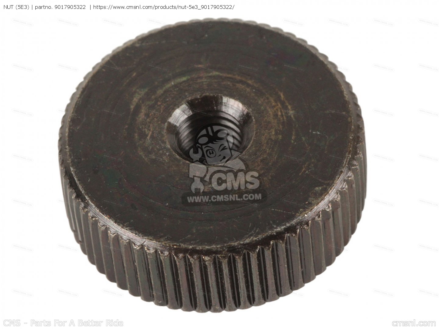9017905322: NUT (5E3) Yamaha - buy the 90179-05322-00 at CMSNL