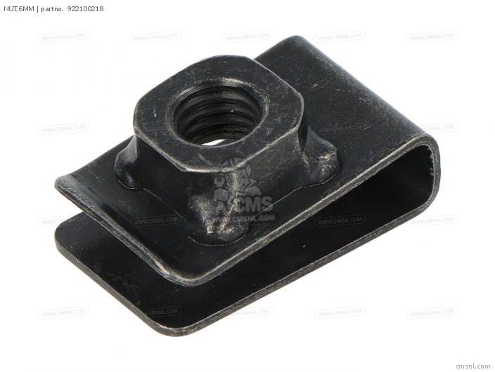 922100218: Nut,6mm Kawasaki - buy the 92210-0218 at CMSNL