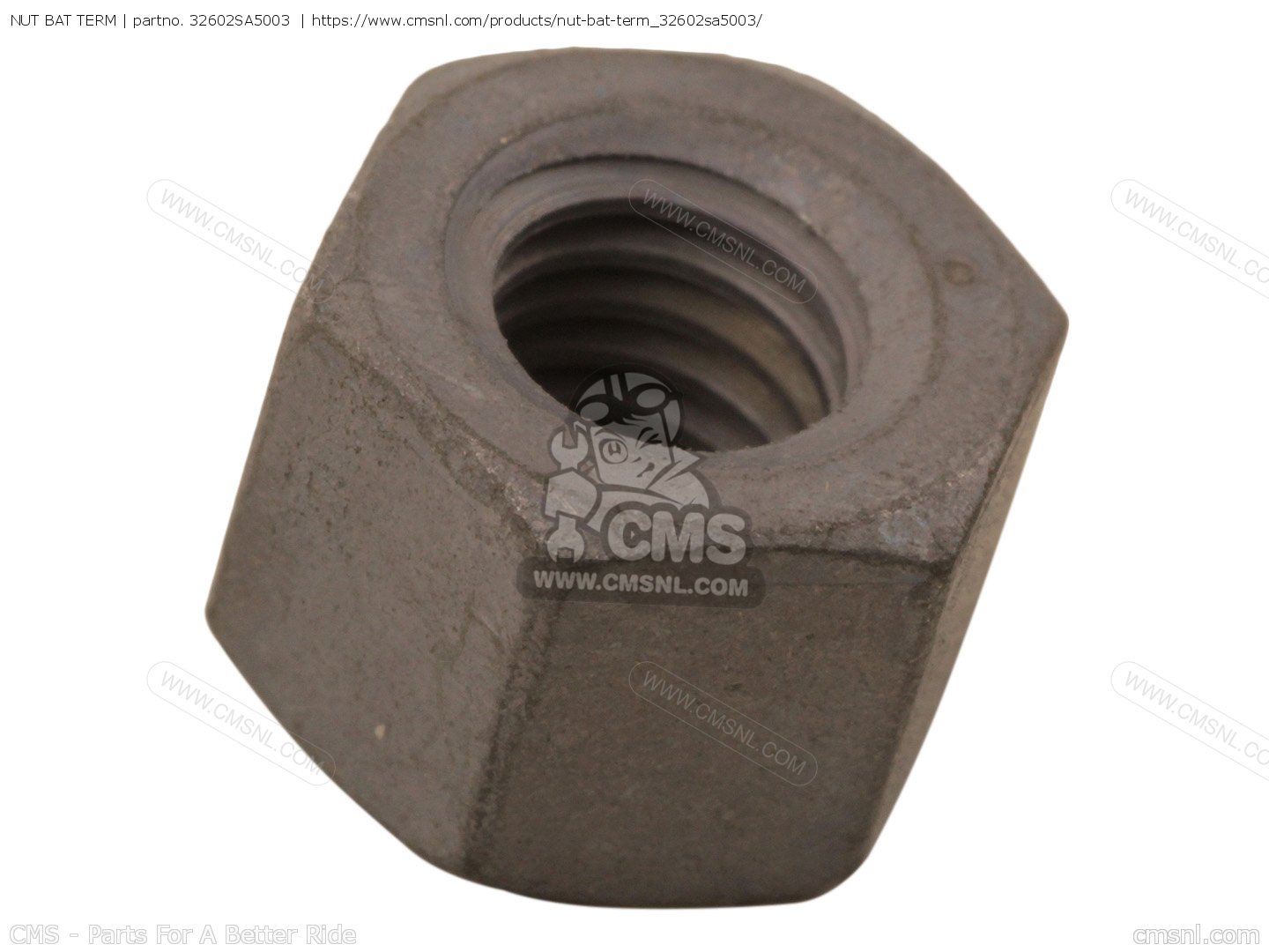 32602SA5003: NUT BAT TERM Honda - buy the 32602-SA5-003 at CMSNL