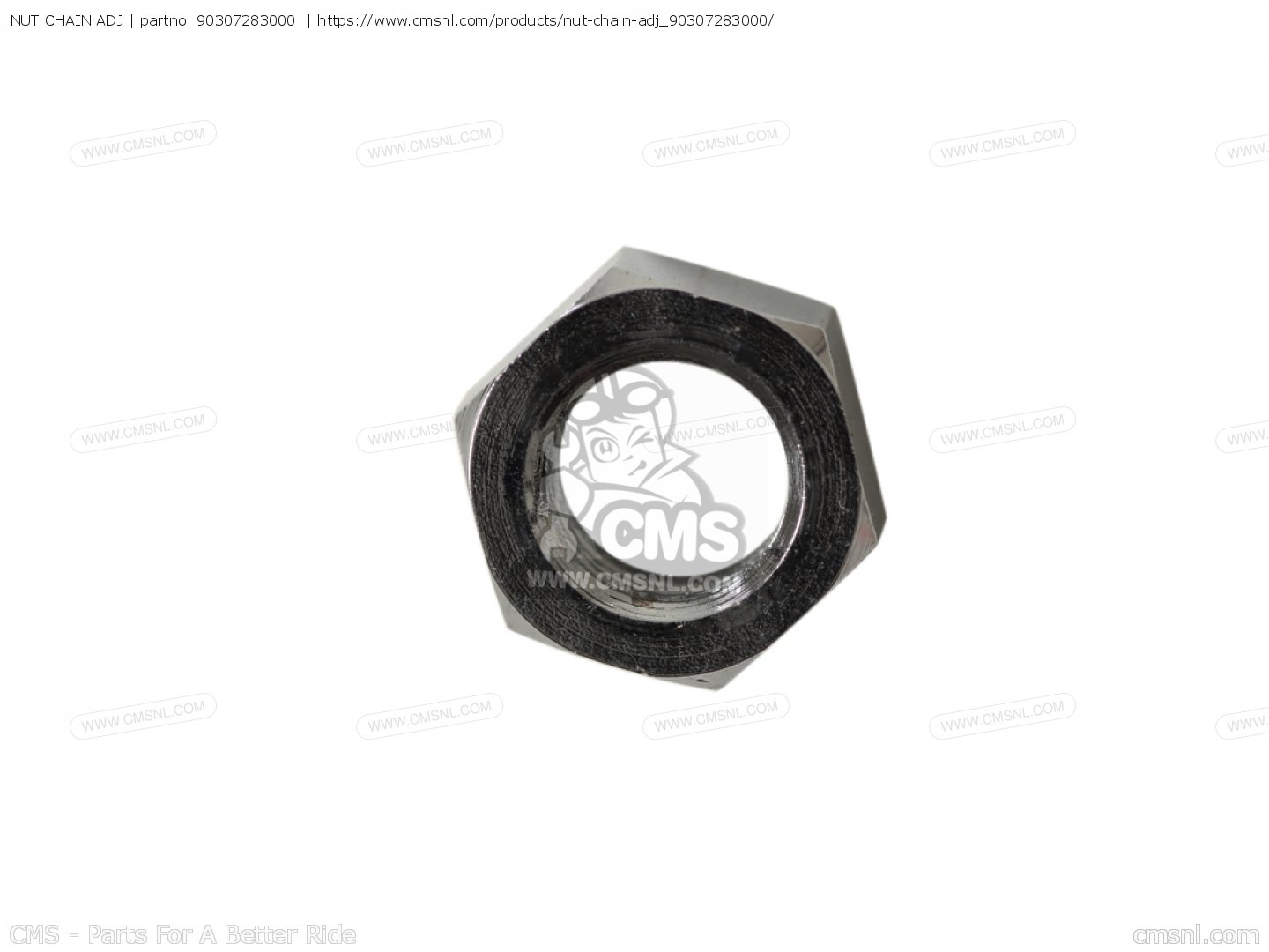 90307283000: NUT, CHAIN Honda - buy the 90307-283-000 at CMSNL