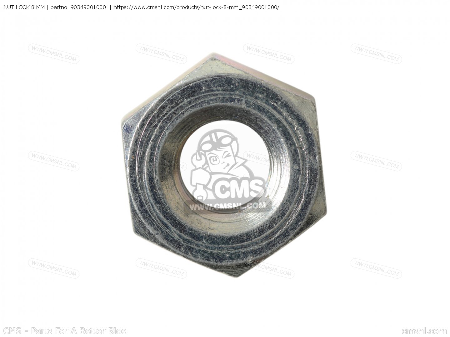 NUT, SELF LOCK for Honda - order at CMSNL