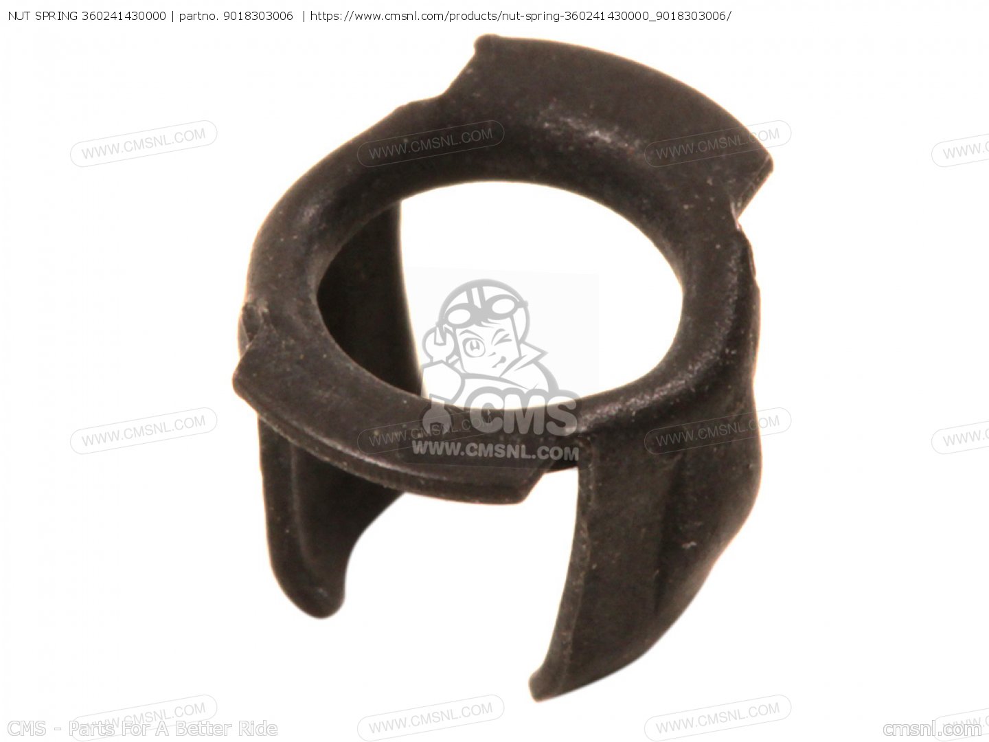 9018303006: NUT SPRING 360241430000 Yamaha - buy the 90183-03006-00 at ...