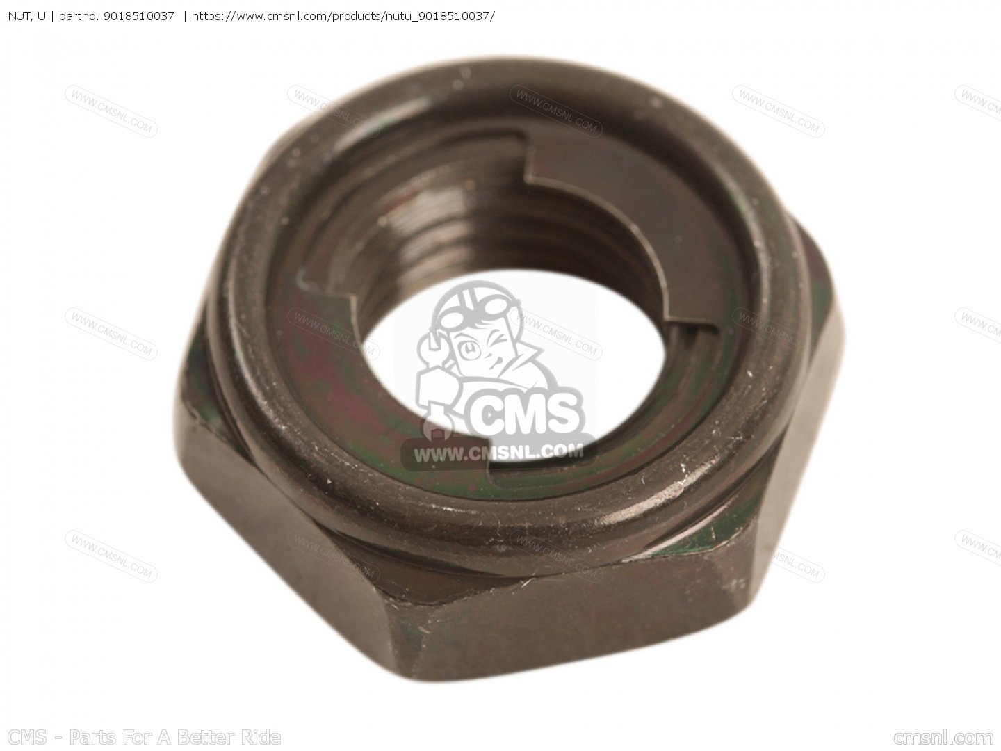 9018510037: NUT, U Yamaha - buy the 90185-10037-00 at CMSNL