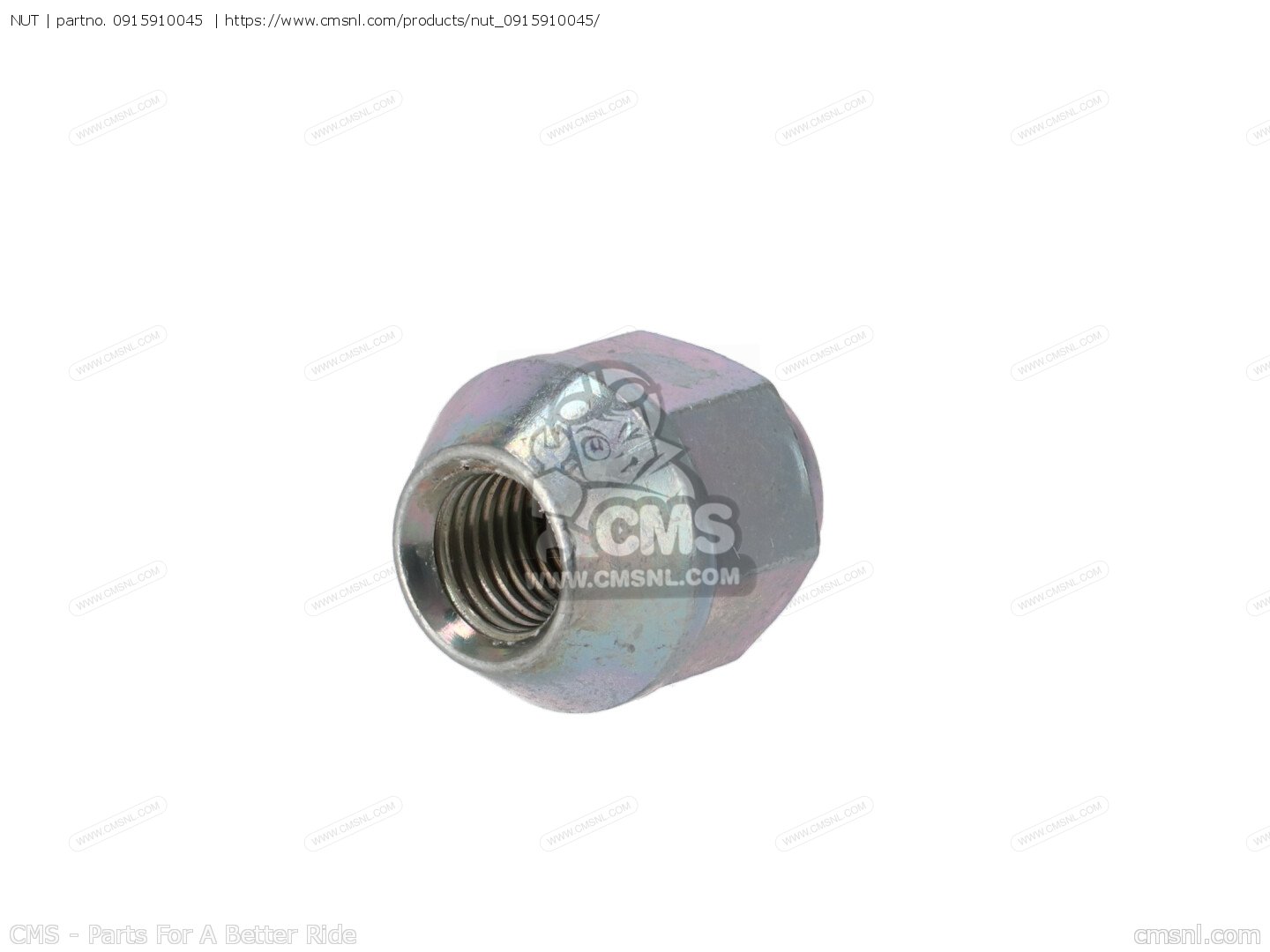 0915910045: Nut Suzuki - buy the 09159-10045 at CMSNL