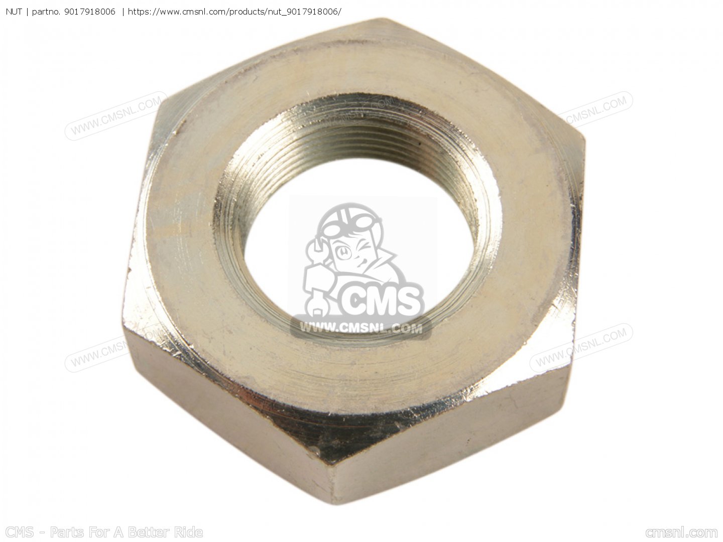 9017918006: NUT Yamaha - buy the 90179-18006-00 at CMSNL