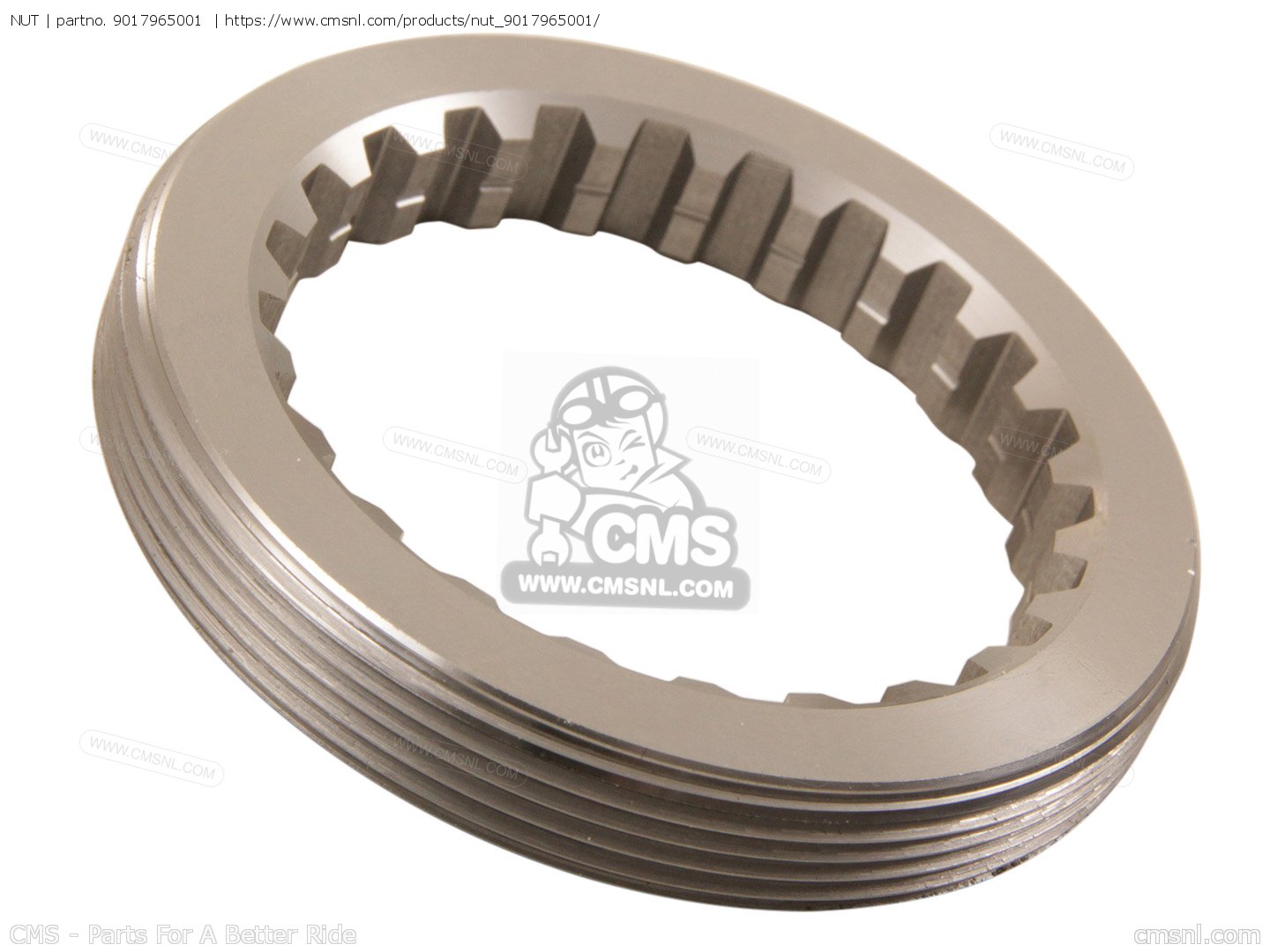 9017965001: NUT Yamaha - buy the 90179-65001-00 at CMSNL