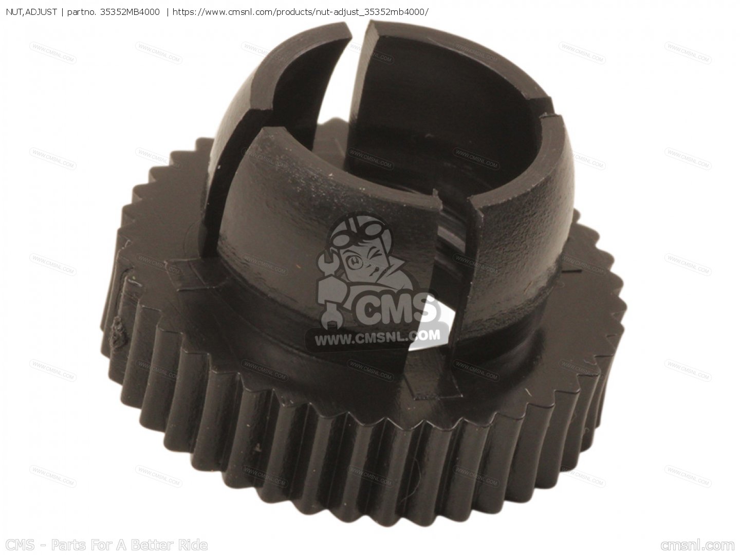 35352MB4000: NUT,ADJUST Honda - buy the 35352-MB4-000 at CMSNL
