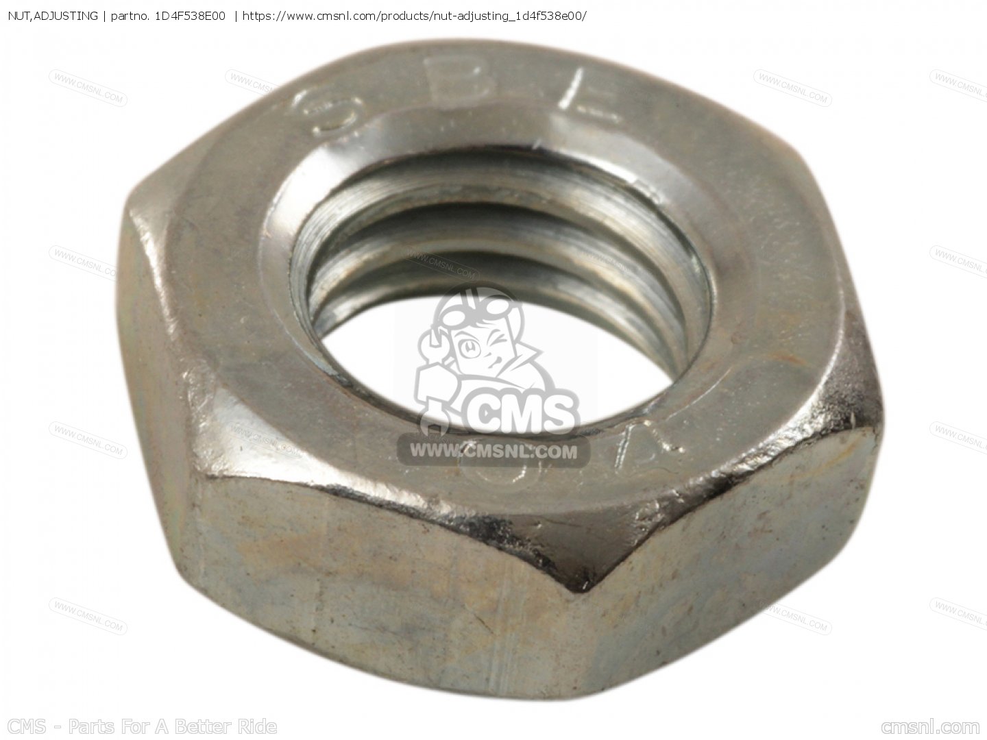 1D4F538E00: NUT,ADJUSTING Yamaha - buy the 1D4-F538E-00-00 at CMSNL