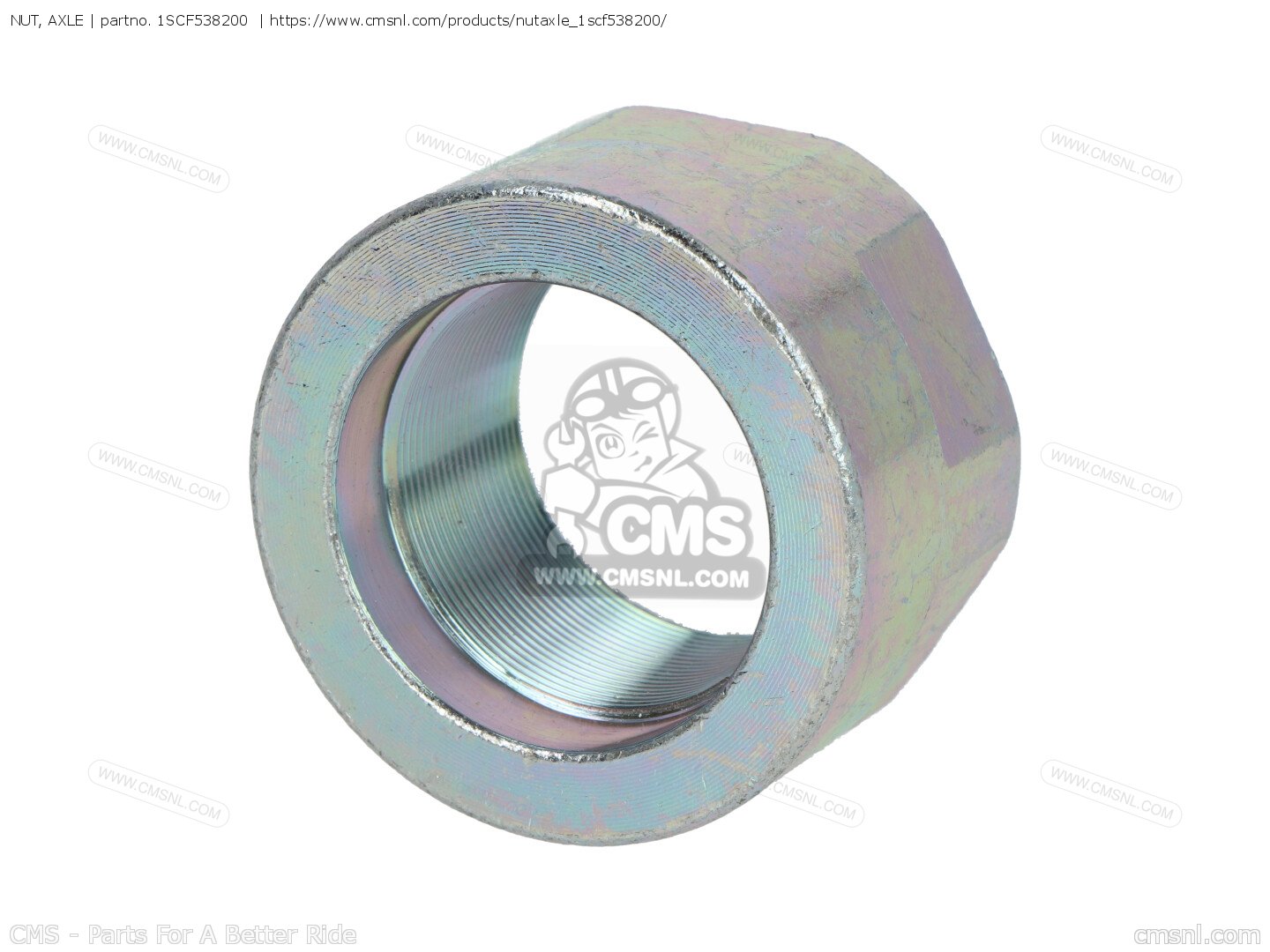 1SCF538200: Nut, Axle Yamaha - buy the 1SC-F5382-00-00 at CMSNL