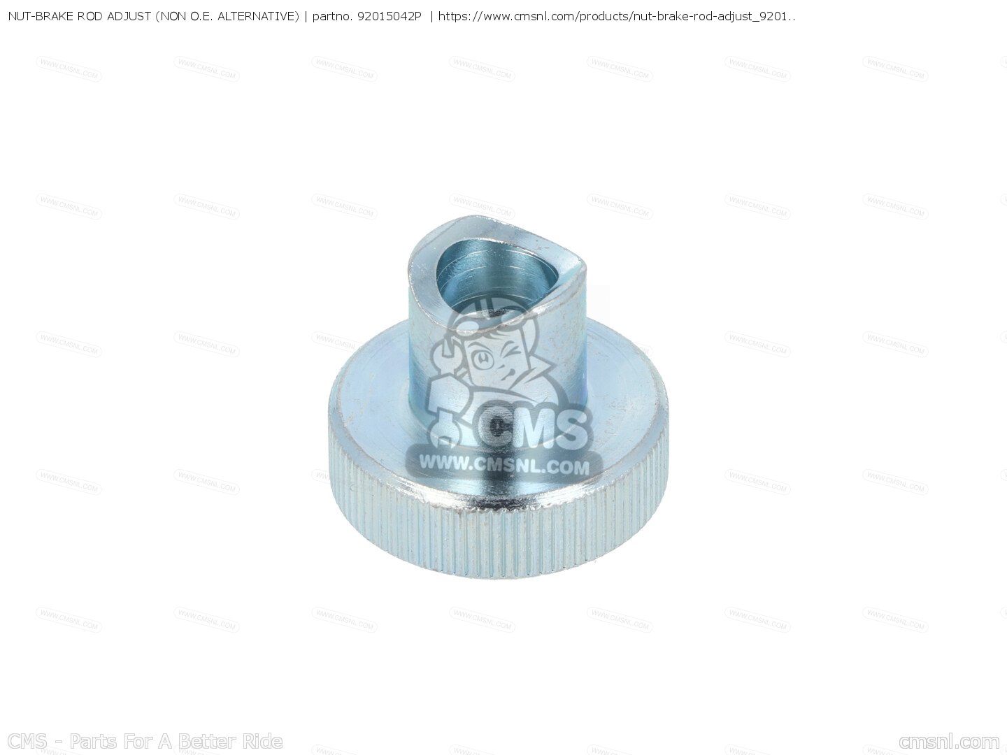 92015042P: NUT-BRAKE ROD ADJUST (NON O.E. ALTERNATIVE) Kawasaki - buy ...