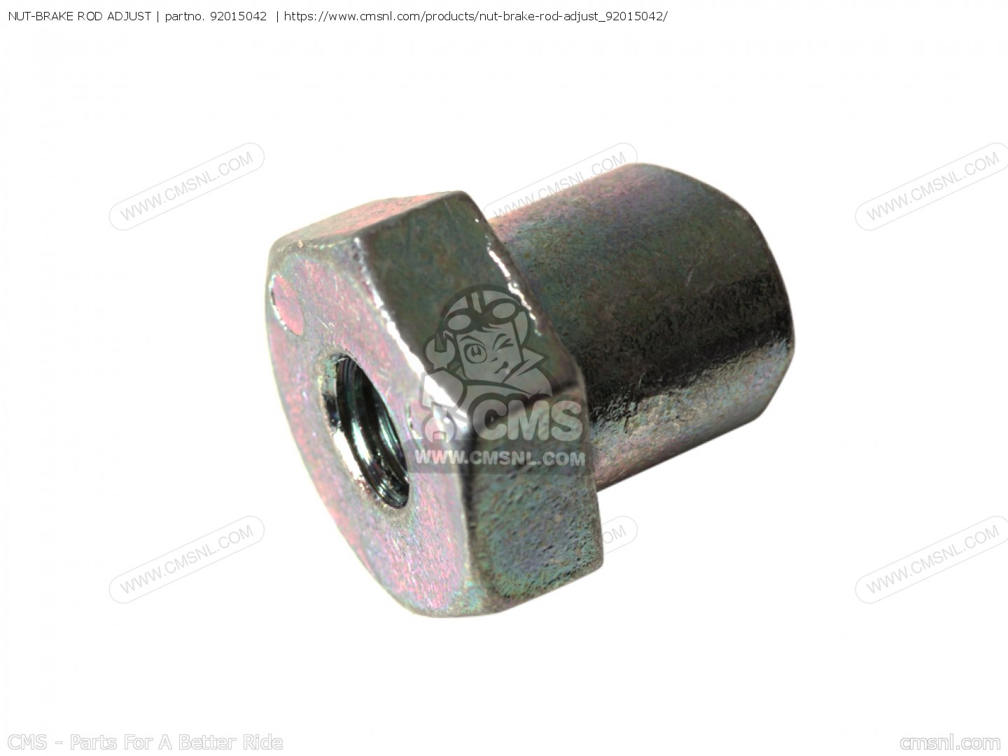NUT-BRAKE ROD ADJUST for Kawasaki - order at CMSNL