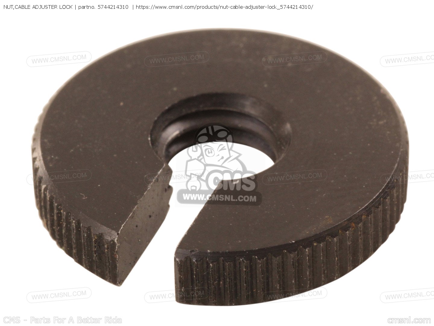 5744214310: Nut,cable Adjuster Lock Suzuki - buy the 57442-14310 at CMSNL