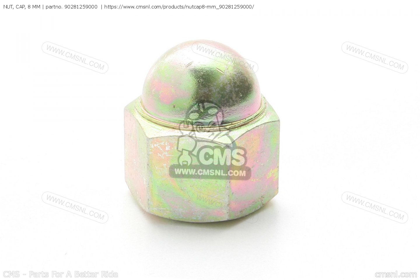 NUT, CAP, 8M/M for CB77 SUPER HAWK 1961 USA - order at CMSNL