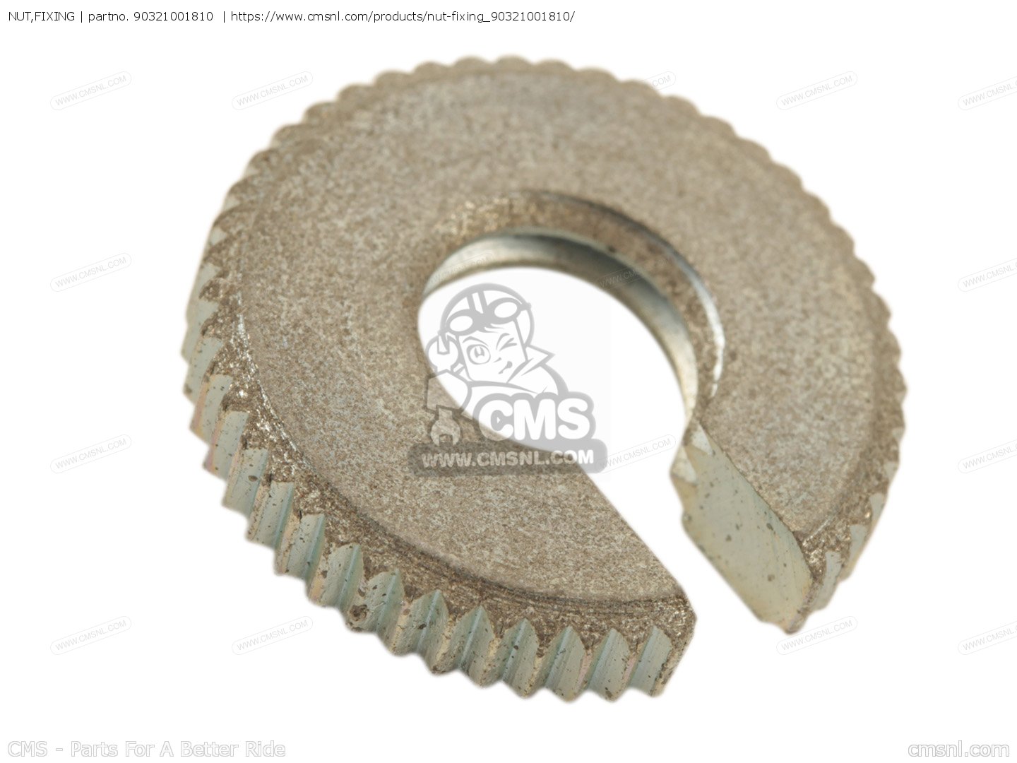 90321001810: NUT,FIXING Honda - buy the 90321-001-810 at CMSNL