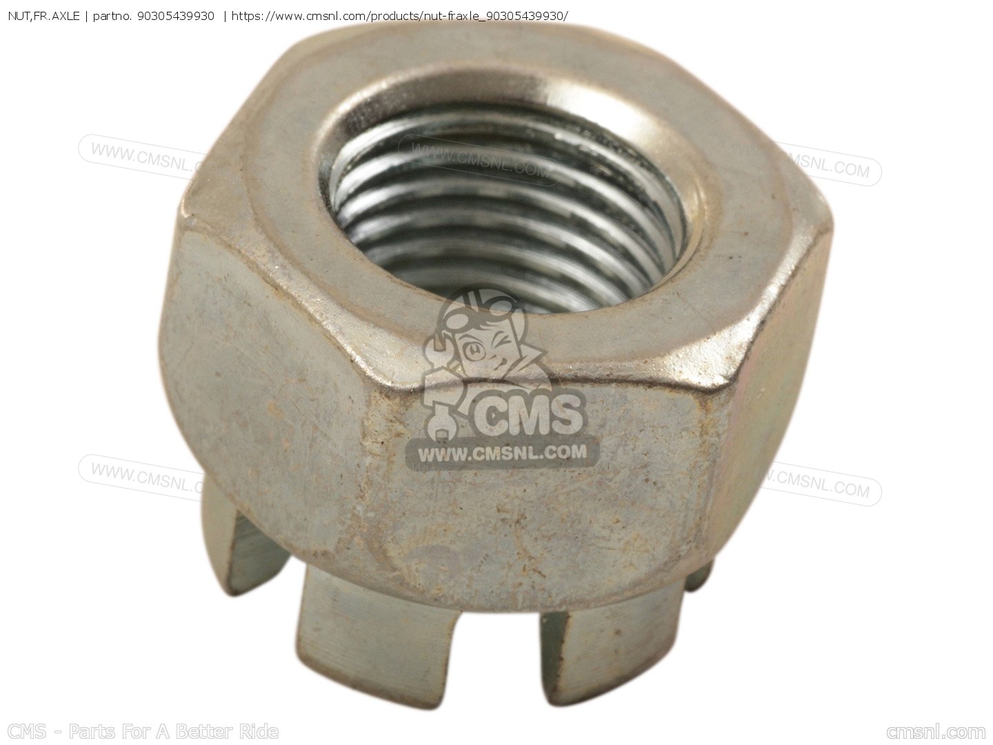 90305439930: Nut,fr.axle Honda - buy the 90305-439-930 at CMSNL