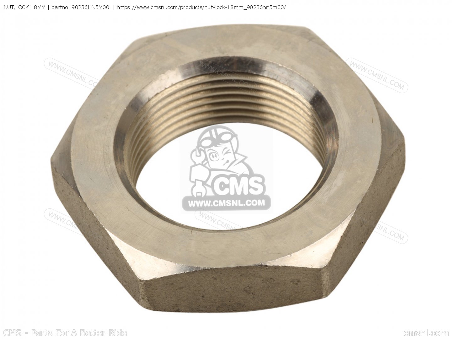 NUT,LOCK 18MM for Honda - order at CMSNL