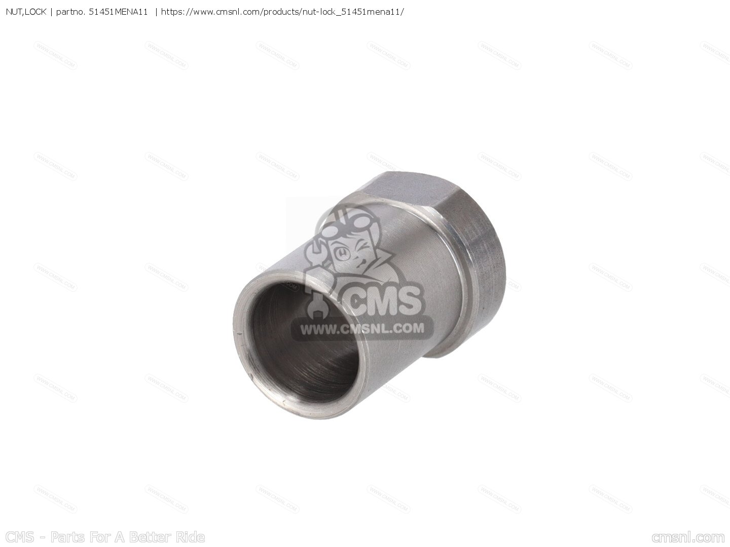51451MENA11: Nut,lock Honda - buy the 51451-MEN-A11 at CMSNL
