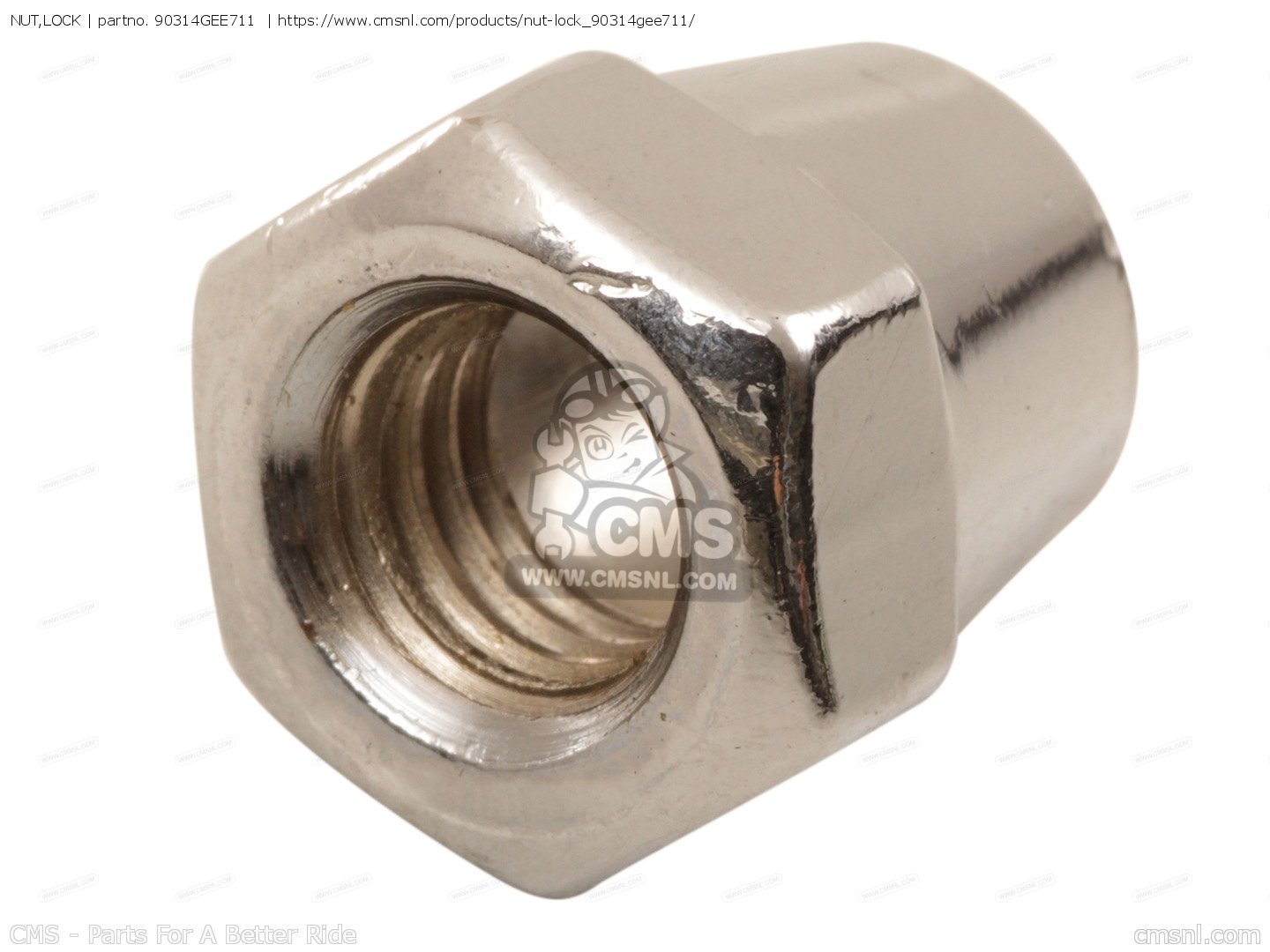 90314GEE711: NUT,LOCK Honda - buy the 90314-GEE-711 at CMSNL
