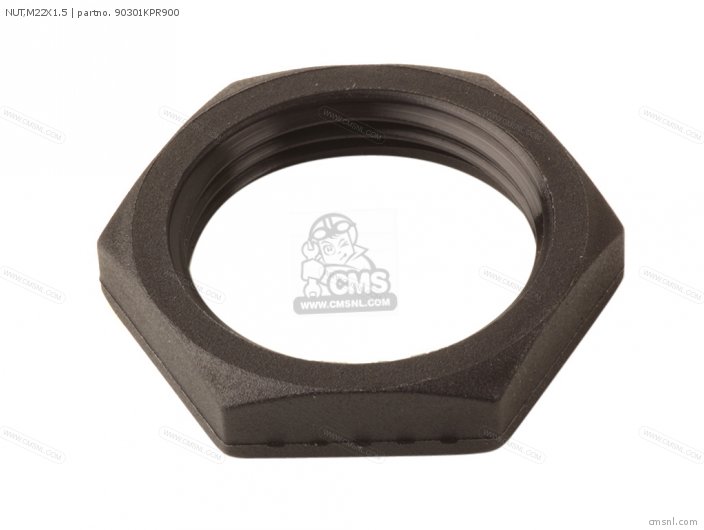 90301KPR900: NUT,M22X1.5 Honda - buy the 90301-KPR-900 at CMSNL