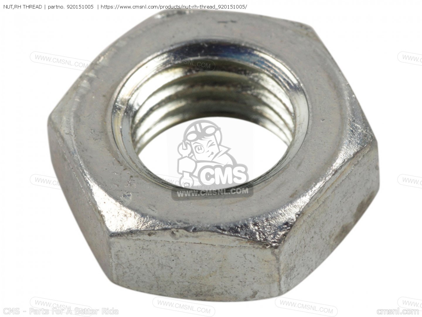 NUT,RH THREAD for KZ1000C3 POLICE 1000 1980 USA CANADA - order at CMSNL