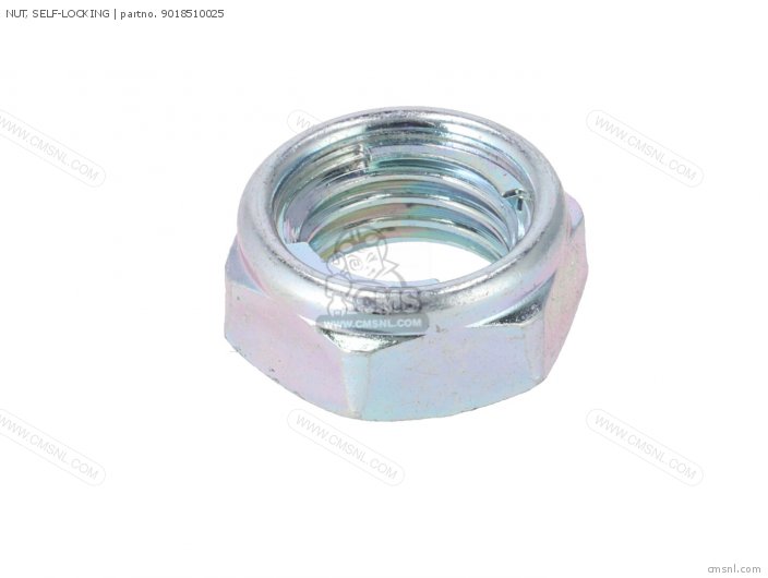 9018510025: Nut, Self-locking Yamaha - buy the 90185-10025 at CMSNL