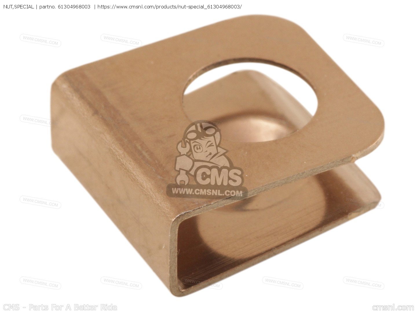 61304968003: NUT,SPECIAL Honda - buy the 61304-968-003 at CMSNL