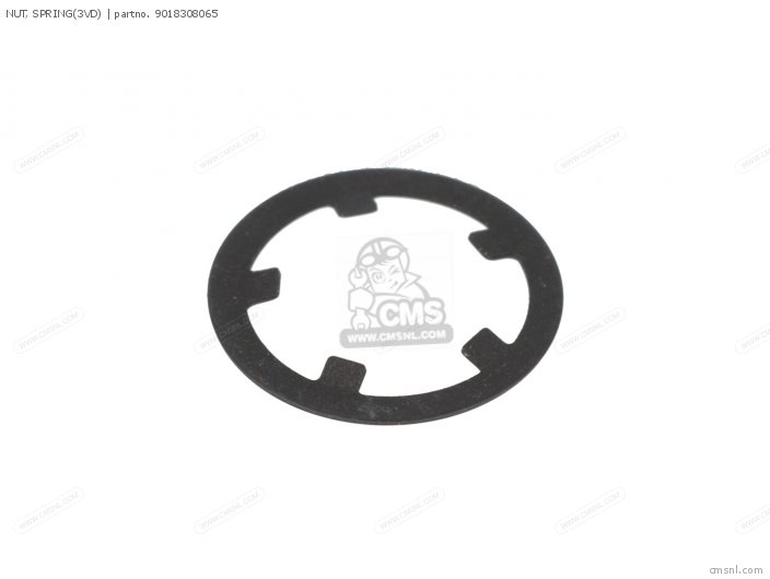 9018308065: Nut, Spring(3vd) Yamaha - buy the 90183-08065 at CMSNL