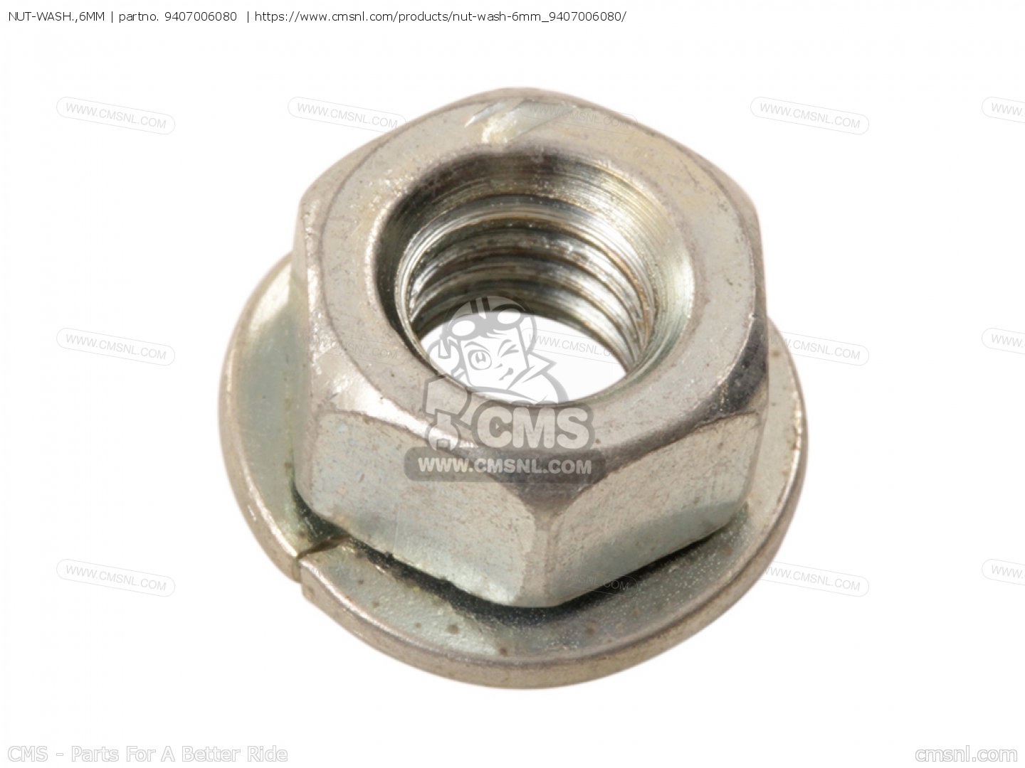 NUT-WASH.,6MM for Honda - order at CMSNL