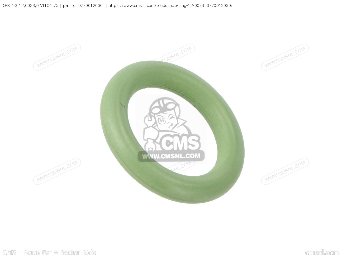 O-RING 12,00X3,0 VITON 75 for 790 Adventure R ASEAN 2020 - order at CMSNL