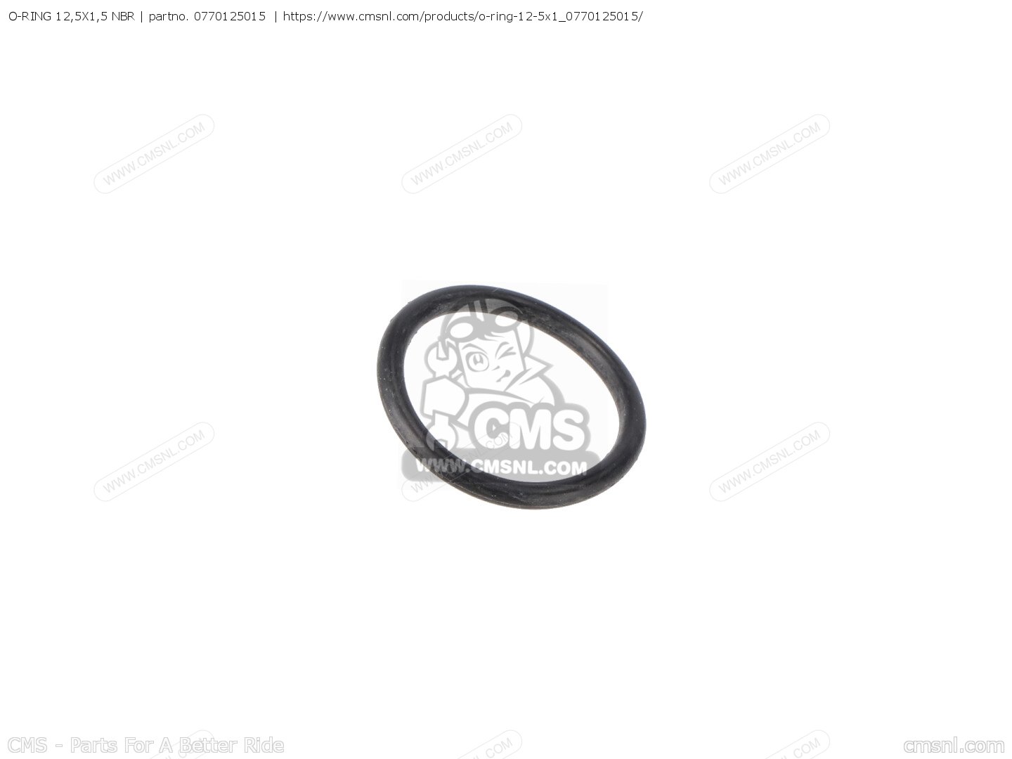 O-RING 12,5X1,5 NBR for 790 Adventure, orange - CKD PH 2020 - order at ...