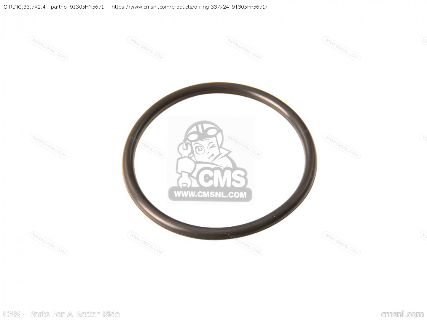 O-RING,33.7X2.4 for TRX350TM FOURTRAX 2002 (2) CANADA CMF REF - order ...