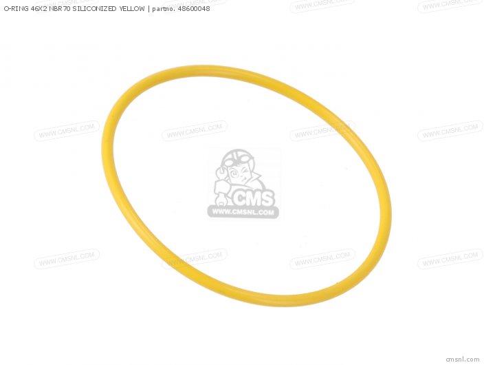 O-RING 46X2 NBR70 SILICONIZED YELLOW for 300 XC-W USA 2007 - order at CMSNL