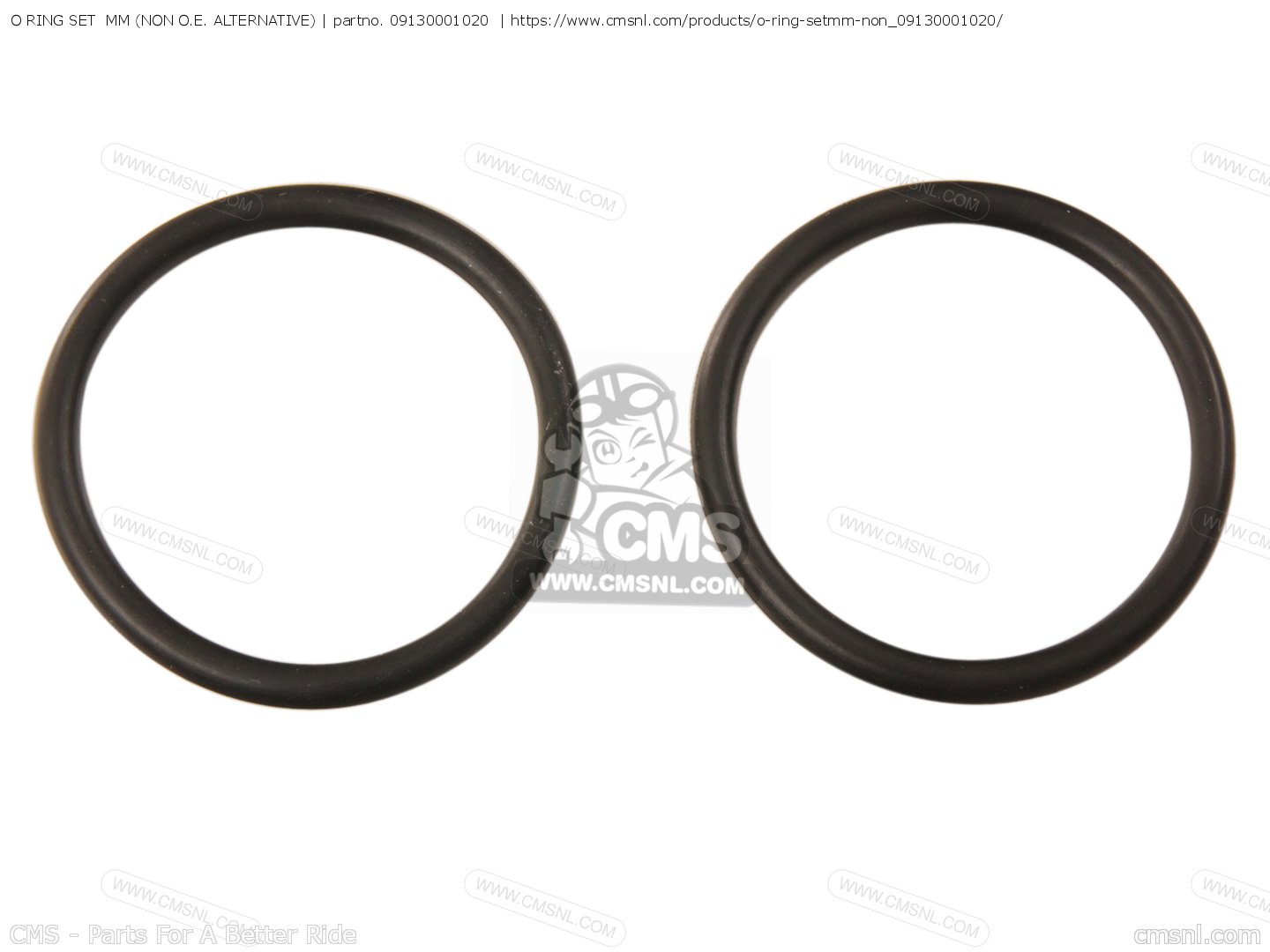 O RING SET MM (NON O.E. ALTERNATIVE) for Honda - order at CMSNL