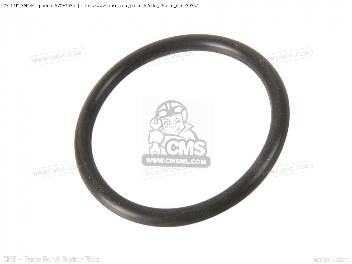 O RING,36MM for Kawasaki - order at CMSNL