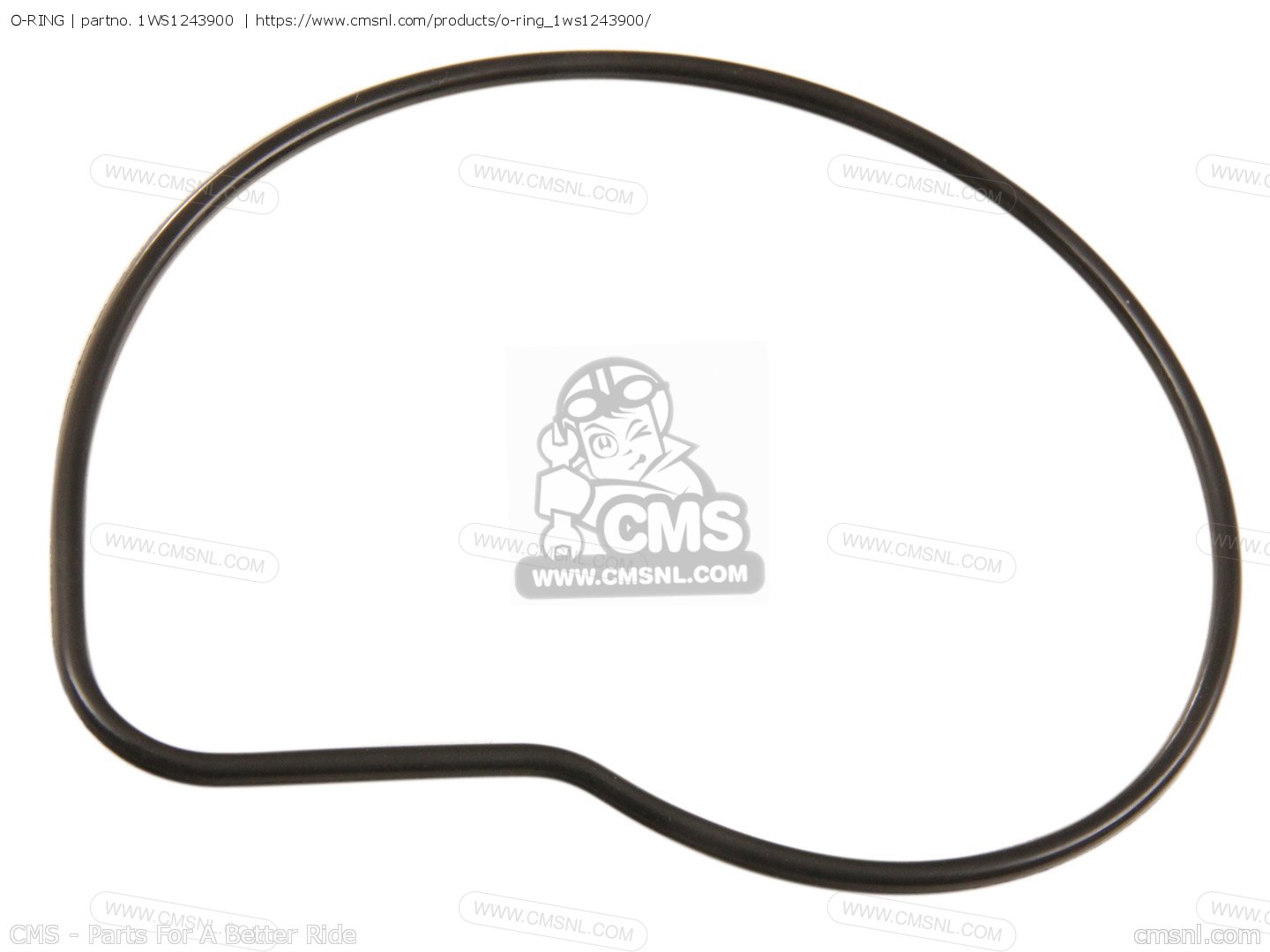 1WS1243900: O-ring Yamaha - buy the 1WS-12439-00 at CMSNL