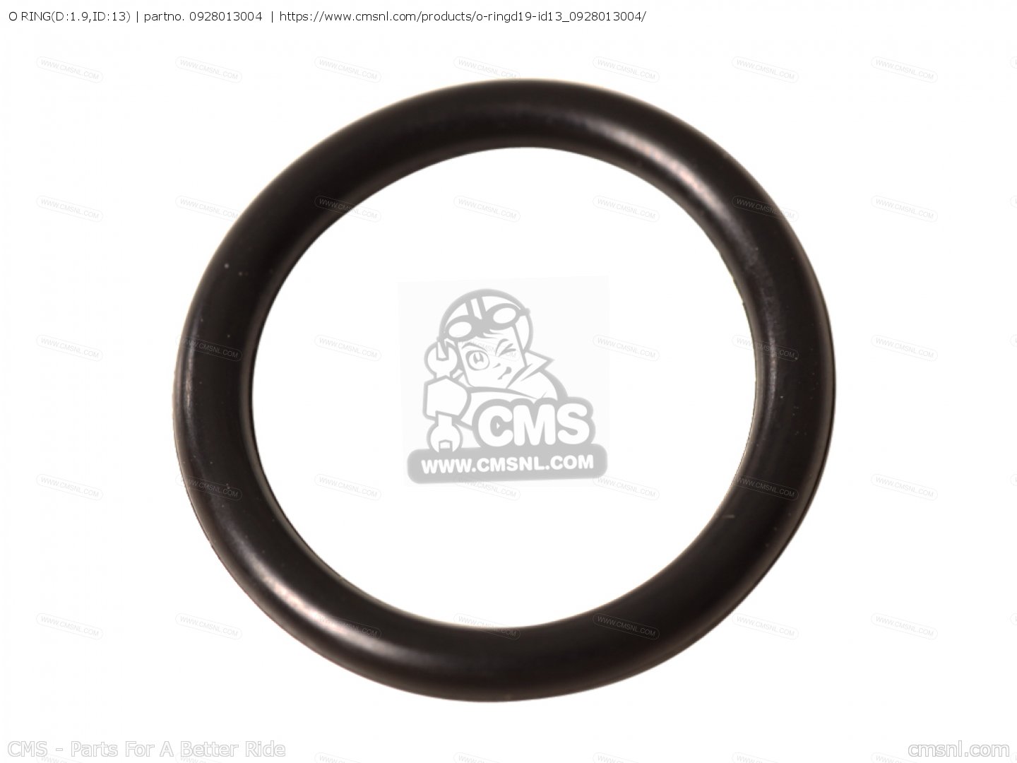 O RING(D:1.9,ID:13) for Suzuki - order at CMSNL