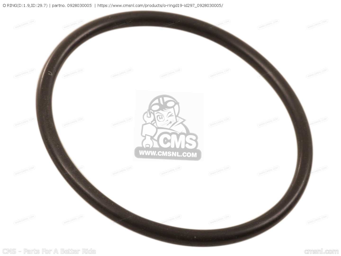 0928030005: O RING(D:1.9,ID:29.7) Suzuki - buy the 09280-30005 at CMSNL