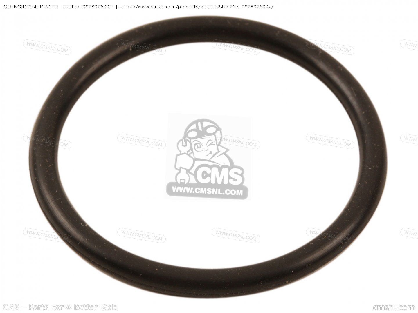 O RING(D:2.4,ID:25.7) for Suzuki - order at CMSNL
