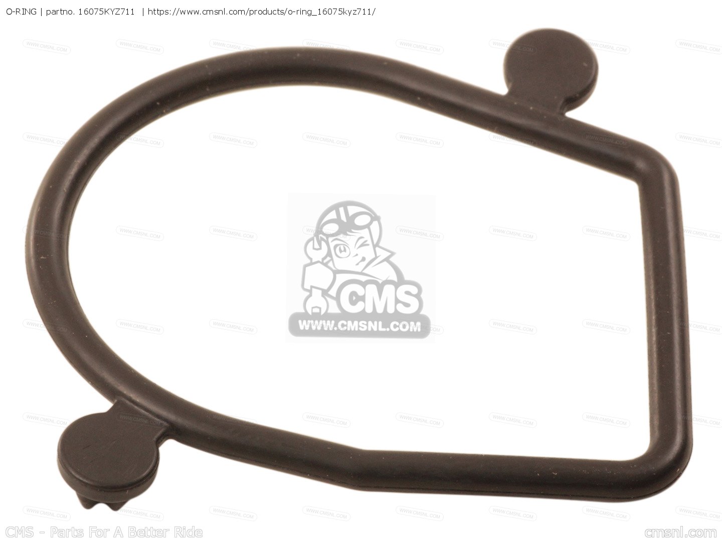 16075KYZ711: O-ringthrottlebod Honda - buy the 16075-KYZ-711 at CMSNL