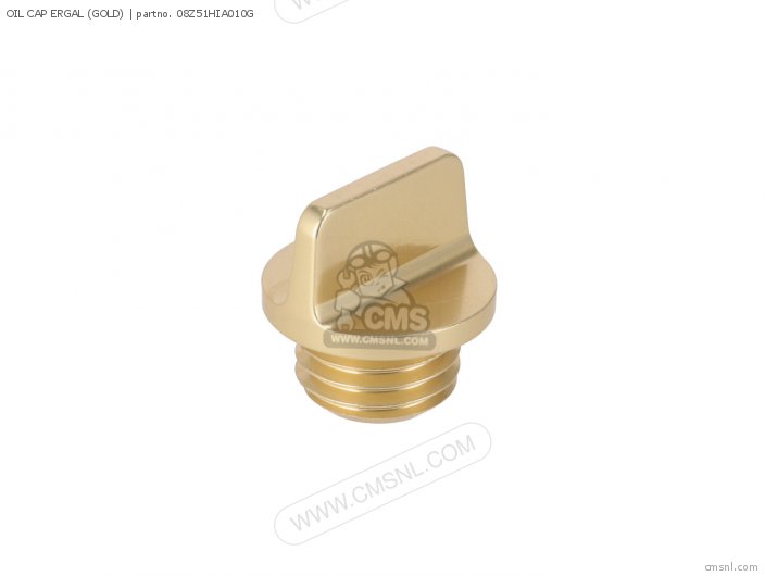 08Z51HIA010G: Oil Cap Ergal (gold) Honda - buy the 08Z51-HIA-010G at CMSNL